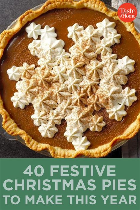 40 Festive Christmas Pies To Make This Year Desserts Christmas