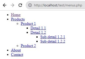 PHP Recursive Function