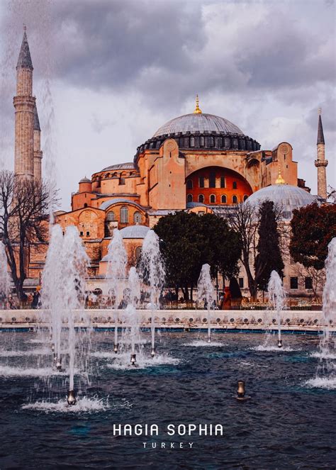 Hagia Sophia Poster Picture Metal Print Paint By Big City Displate