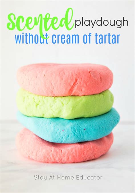 Homemade Playdough Recipe No Cook Cream Of Tartar Dandk Organizer
