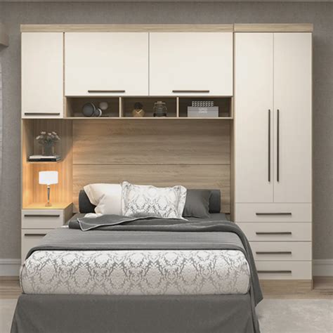 Guarda Roupa Dormit Rio Modulado Master Casal M Avel R Stico E