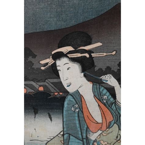 Kunisada Utagawa 1786 1865 Aka Toyokuni III A 19th Century Japanese