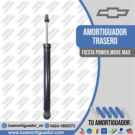 Amortiguador Trasero Ford Fiesta Power Max Move Amortiguadores En