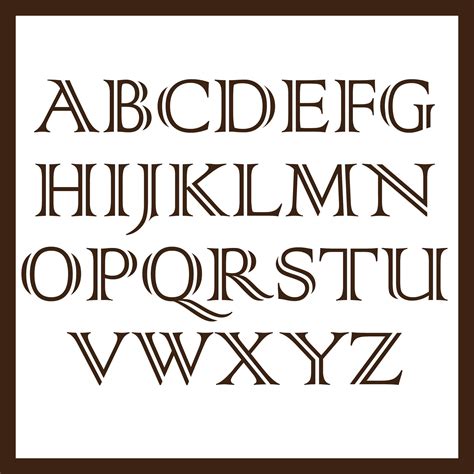 Best Images Of Free Printable Letter Stencils Designs Best Free