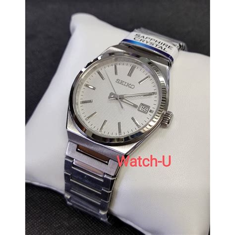 นาฬกา SEIKO Quartz Sapphire Glass Essential Time รน SUR553P1