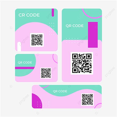 Qr Code Design Vector Design Images Qr Code Label Sitcker Design Qr