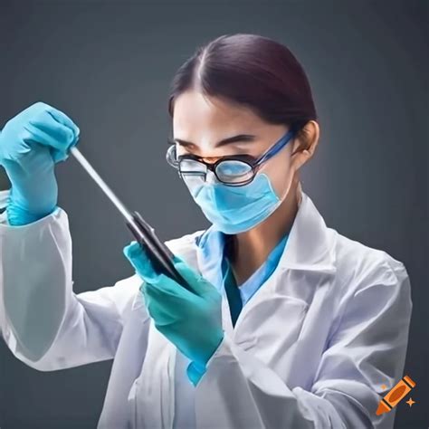 Thai Medical Technologist Working In The Laboratory On Craiyon
