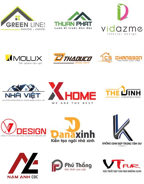 Top 50 mẫu thiết kế logo nội thất đẹp nhất