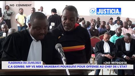 Affaire député provincial Mukebayi La Cour d Appel Gombe s en remet à