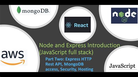 Node Js And Express Tutorial Part 2 Of 3 YouTube
