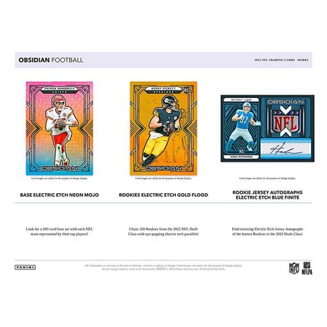 2022 Panini Obsidian Football NFL Hobby Box TAASS Fanshop