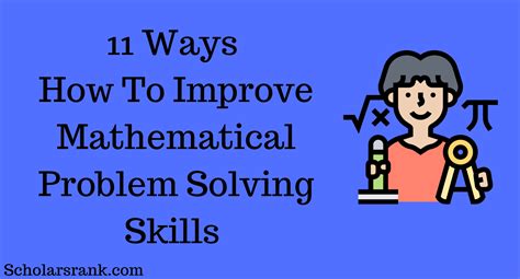 11 ways how to improve mathematical problem solving skills scholarsrank blog for academics