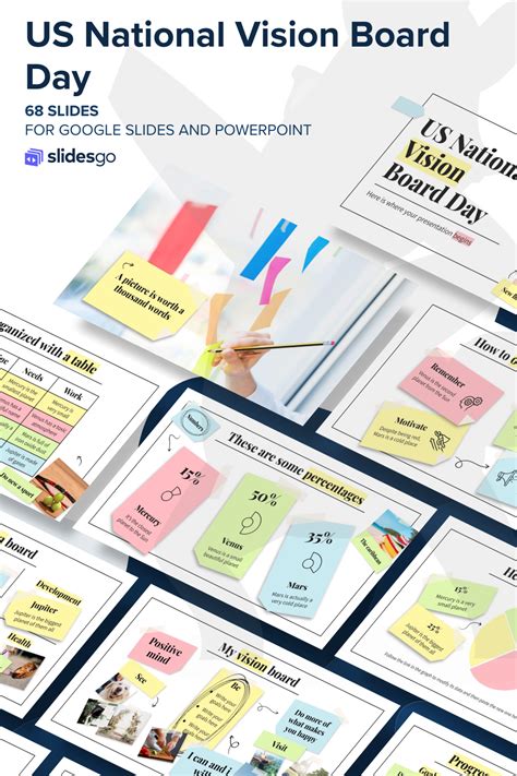 Vision Board Google Slides Template
