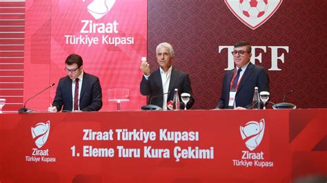 Türkiye Kupası nda 1 Eleme Turu kura çekimi yapıldı TGRT Haber