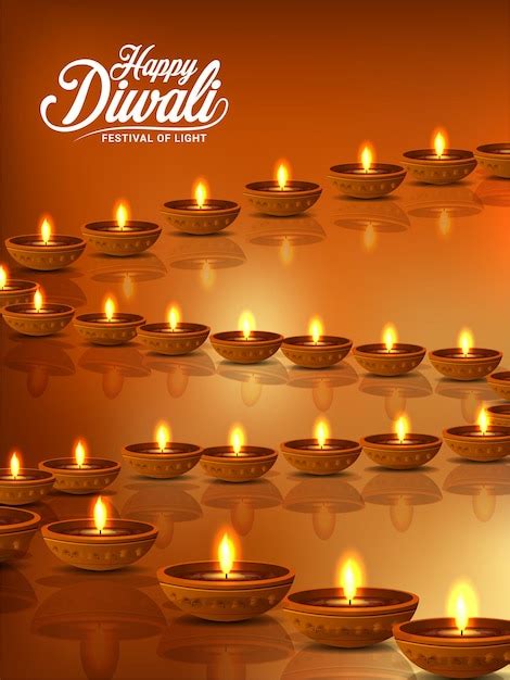 Premium Vector Indian Festival Of Light Happy Diwali Celebration