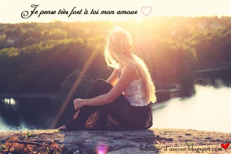 Je Pense Toi Mon Amour Message D Amour