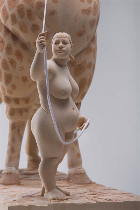 Wood Figuratif Sculptures Of Matthias Verginer Blog Graphiste