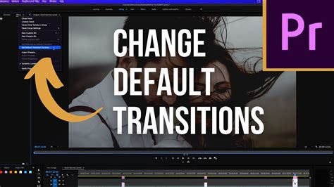 How To Change Default Transition Length In Premiere Pro For Audio