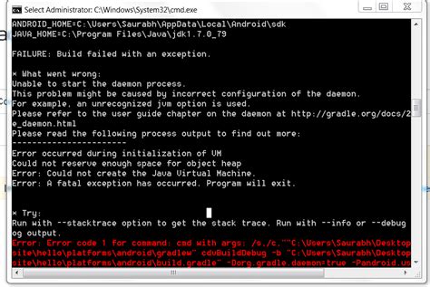 android how do i fix this cordova build error stack overflow