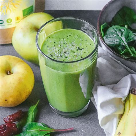 Receta De Batido Verde Rico En Prote Nas Vegana Batido Saludable