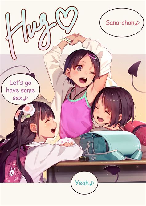 Yuu Miyu And Sana Original And 1 More Drawn By Muk Monsieur