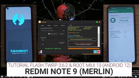 TUTORIAL INSTALL TWRP 3 6 2 CARA ROOT MAGISK 25 2 REDMI NOTE 9