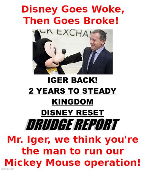 Disney Goes Woke Then Goes Broke Imgflip