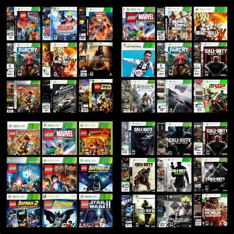 kit 10 jogos Xbox 360 a sua escolha PROMOÇÃO Desconto no Preço