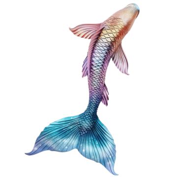 Elemento De Design De Cauda De Sereia PNG Cauda De Sereia Sereia