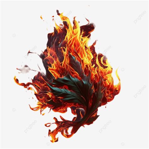 Fire Burning Realistic Red Flame Psd Transparent Fire Burning Fire