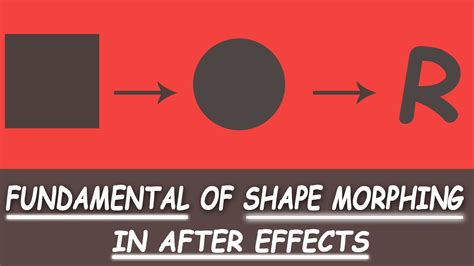 After Effects Fundamental Of Shape Morphing Tutorial After Effects