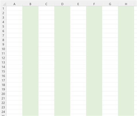 How To Alternate Column Colors In Excel With Example