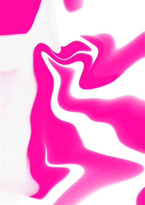 An Abstract Pink And White Background With Wavy Lines