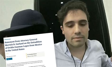 Confirma Estados Unidos Extradici N De Ovidio Guzm N L Der Del C Rtel