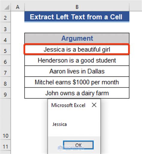 How To Extract Certain Text From A Cell In Excel VBA 5 Examples