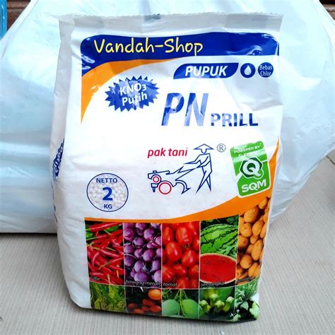 Jual Pn Prill Pupuk Pn Kno Putih Pak Tani Kemasan Kg Cv Saprotan