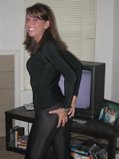 Black Shiny Spandex Want More Go To Candidcopia Webs Jessica