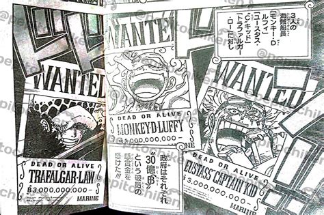 One Piece O mangá 1053 vazou e aqui está o novo cartaz de procurado