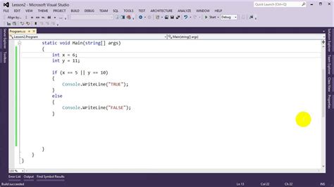 c programming fundamentals lesson 2 making decisions youtube