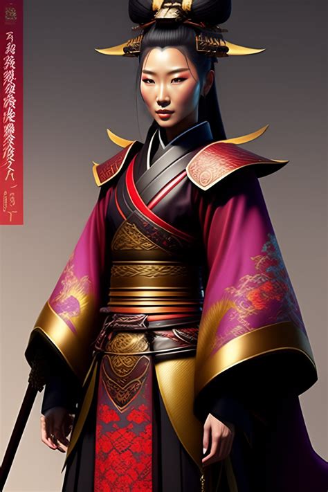 Lexica Concept Art Of A Beautiful Samurai Woman Fantasy Samurai