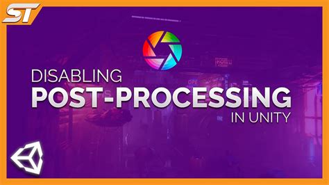 Disabling Post Processing Effects In Unity Youtube