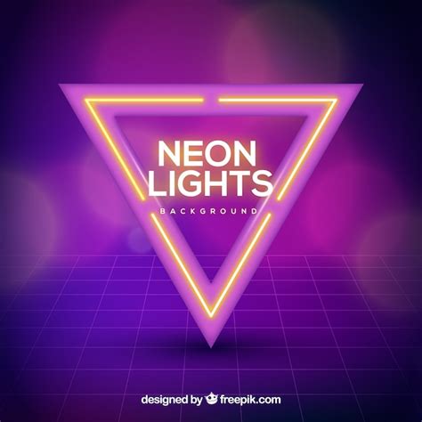 Triangulo Neon Wallpaper Tutorial Photoshop Wallpaper Abstracto Con