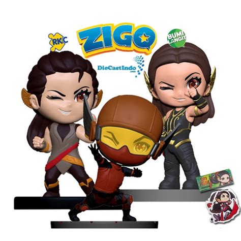 Jual ZIGO Action Figure Bumi Langit GUNDALA SRI ASIH Gundala V 1