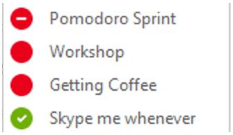 How To Set Custom Presence States In Skype For Business On Your Windows