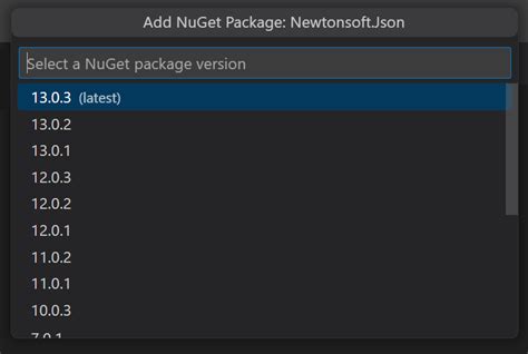 C Package Management With NuGet In Visual Studio Code