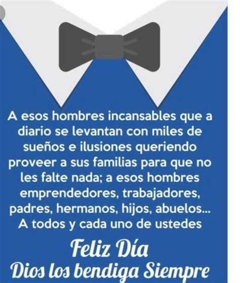 Feliz Dia Del Hombre
