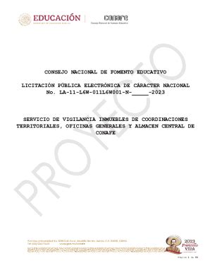 Completable En L Nea Licitacin Pblica Nacional Electrnica La L W