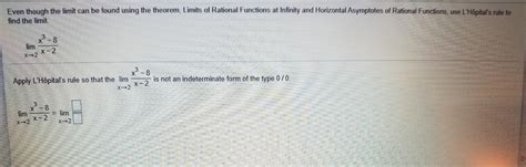 solved even though the limit can be found using the theorem