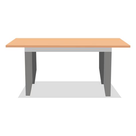 Ilustración de mesa rectangular grande Descargar PNG SVG transparente