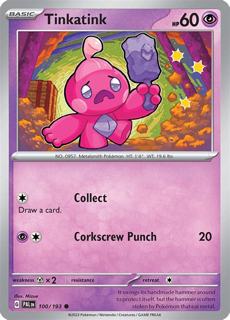 Tinkatink Paldea Evolved Pal Pkmncards